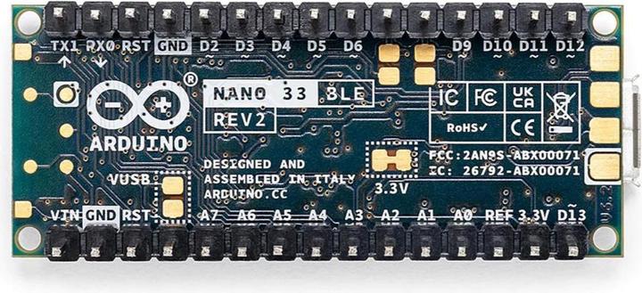 Arduino ABX00072 - Nano 33 BLE Rev2 mit Kopfleisten - Galaxus