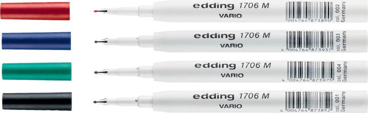 Edding 1706 Vario (1 Stk., Schwarz, 0.50 mm) - kaufen bei Galaxus