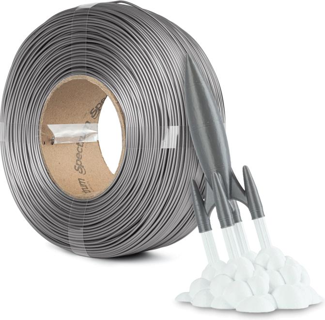 Filament High Speed PLA Refill Silver Star 1kg 1.75mm (PLA, 1.75 mm ...