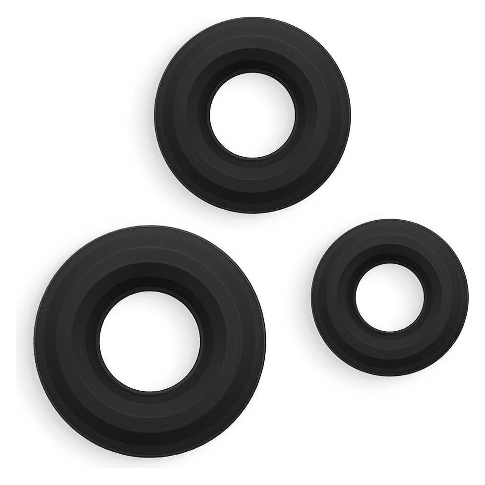 NS Novelties renegade 3pc fireman rings black - kaufen bei Galaxus