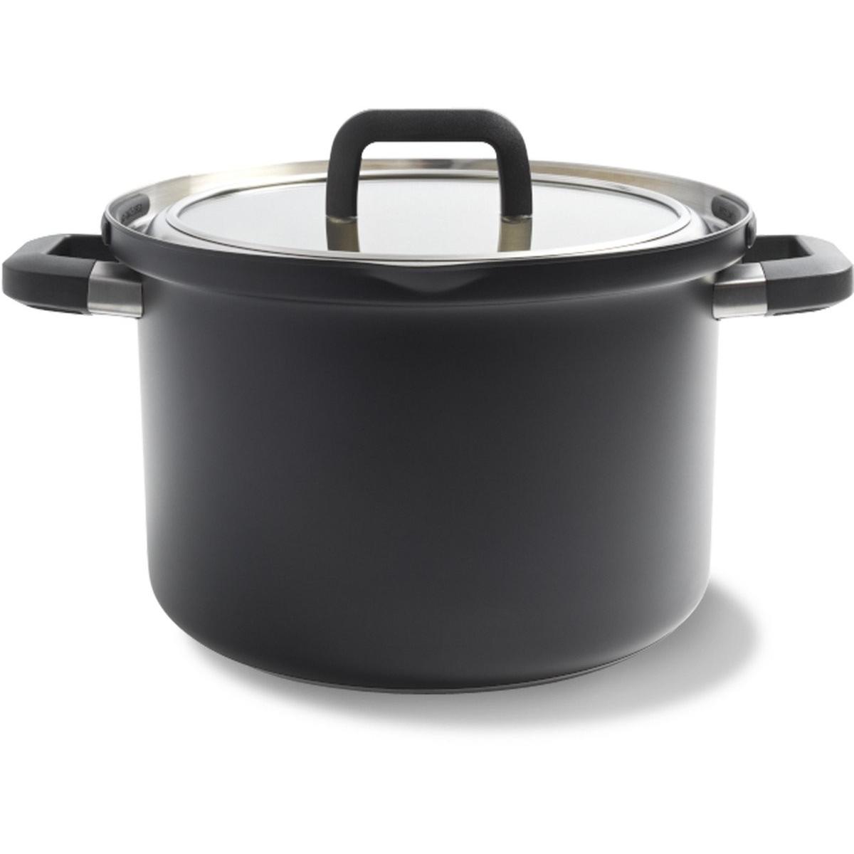BK Flow Cool Glas Soeppan - 24cm - Zwart (24 cm, Kochtopf, Edelstahl ...