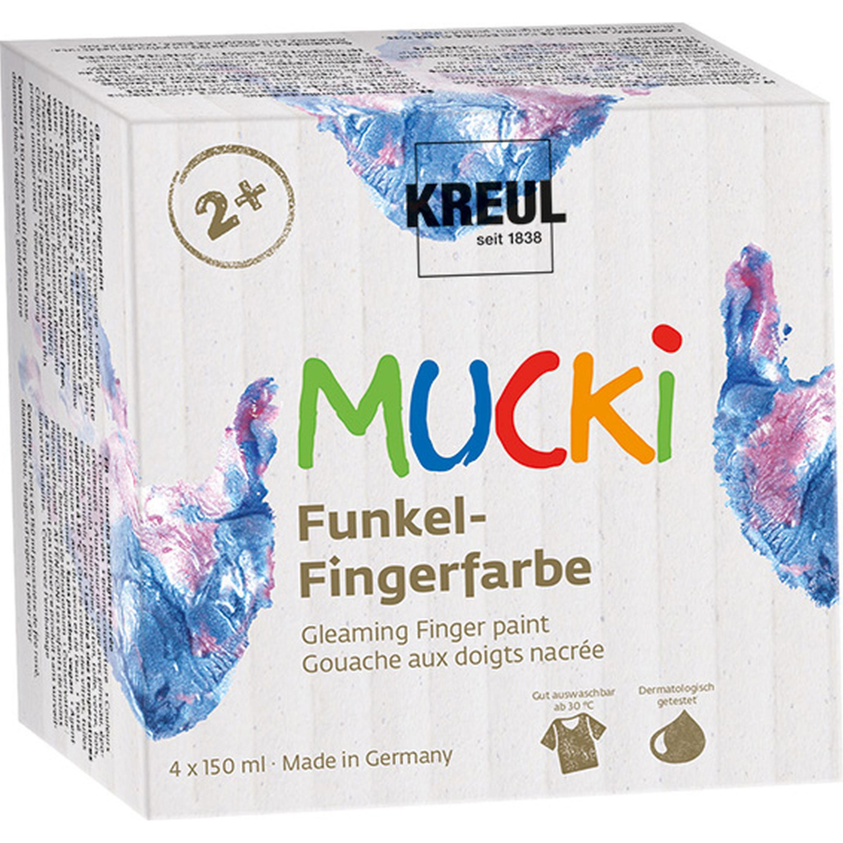 Kreul MUCKI Funkel Fingerfarben (600 ml) - kaufen bei Galaxus - Galaxus