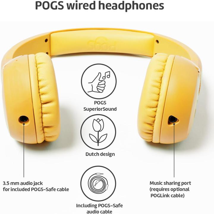 Pogs Kinderkopfhörer mit Lautstärkebegrenzung 85 dB - Digitec