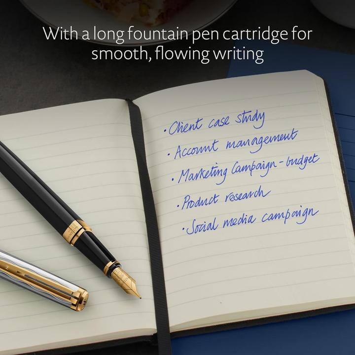 Waterman Penna Stilografica Exception (Gold, Schwarz, 1x) - Digitec