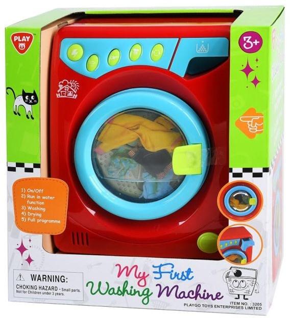 PlayGo 3206 My First Washing Machine Red-Blue B/O - kaufen bei Galaxus