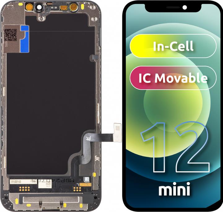 JK Display Unit für iPhone 12 mini, In-Cell Version, Schwarz - Galaxus