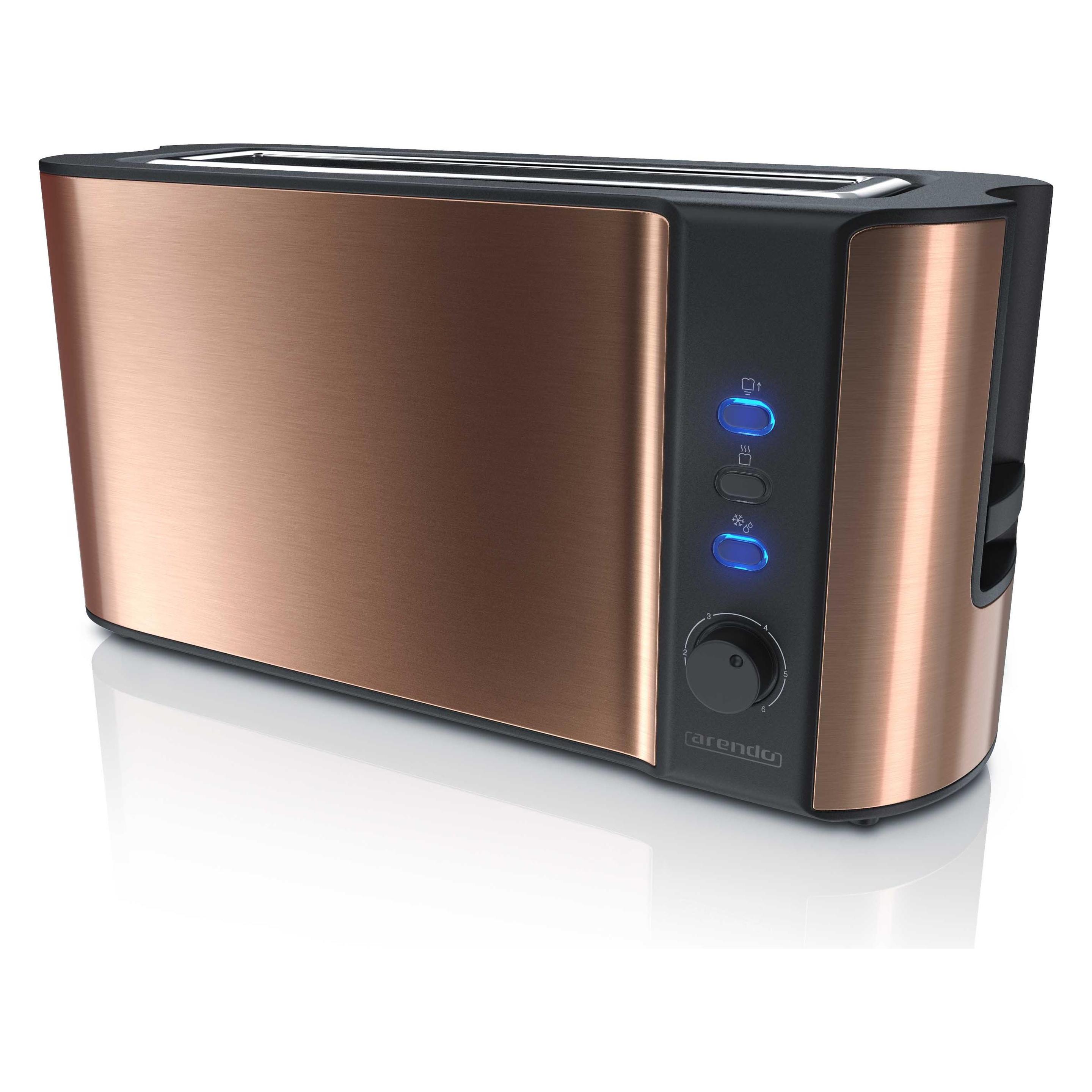 Arendo Langschlitz Toaster FRUKOST Copper - kaufen bei Galaxus
