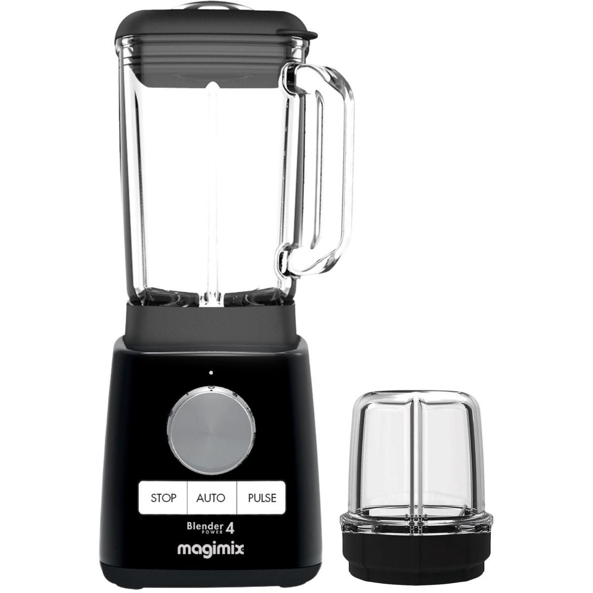 Magimix Power Blender - Smoothie Maker 1,8 Liter - Zwart - + mini kom ...