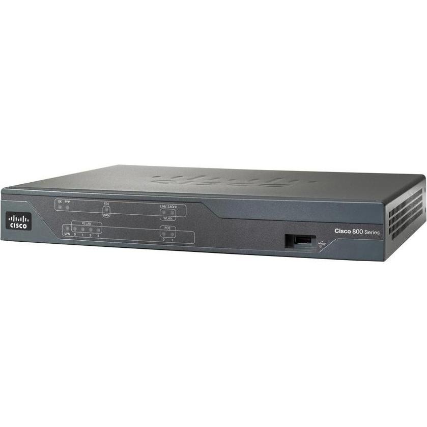 Cisco 888 G.SHDSL Router with ISDN backup - Router - DSL modem - 4-port ...