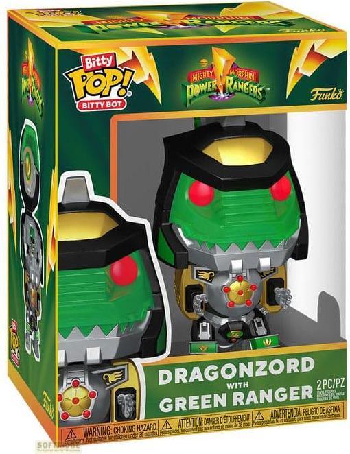 Funko BITTY POP Bots Power Rangers Dragonzord w/Green Ranger - Galaxus