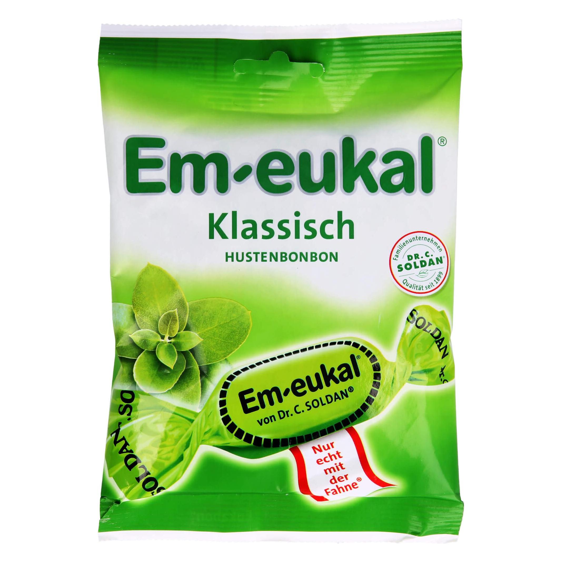 Em-eukal Klassisch Hustenbonbons mit Eukalyptus, 75 g Bonbons - Galaxus