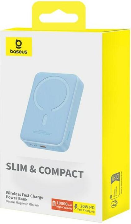 Baseus Magnetic Mini Air Powerbank 10000mAh 20W (blue)