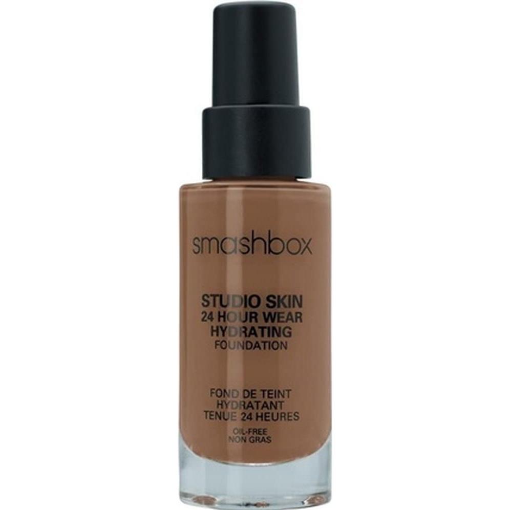 Smashbox Studio Skin 24 Hour Hydrating Foundation 4.35 Deep With Cool ...