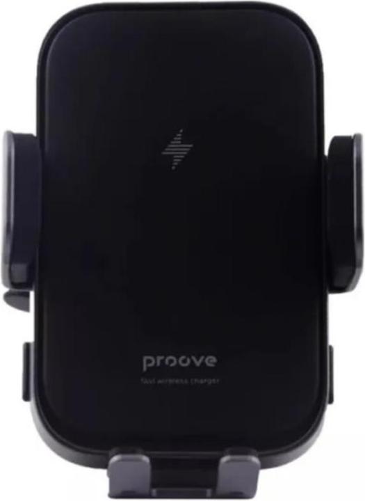 Proove - Triple Clamp Car Mount with Wireless Charger, Schwarz - Galaxus