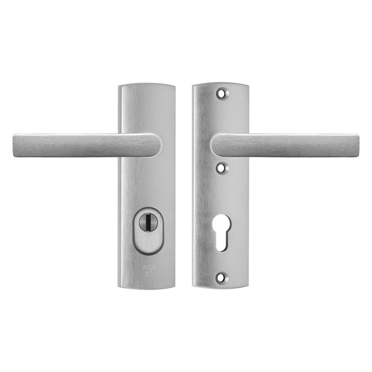 AXA Kurve Plus Kurzschild Aluminium Türgriffset - kaufen bei Galaxus ...