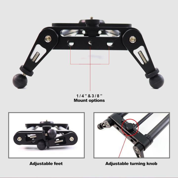 Konova P1 120cm Carbon Camera Slider (w/ KMS-S2) - kaufen bei Galaxus
