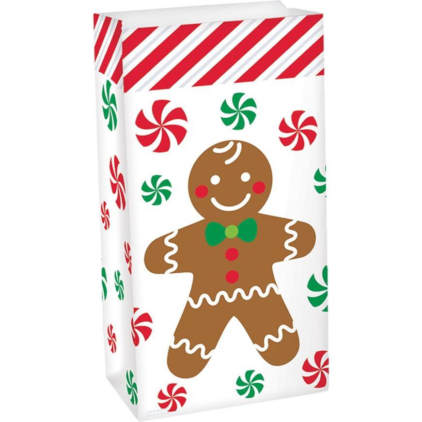 Amscan Gingerbread Man Paper Treat Bag - buy at Digitec
