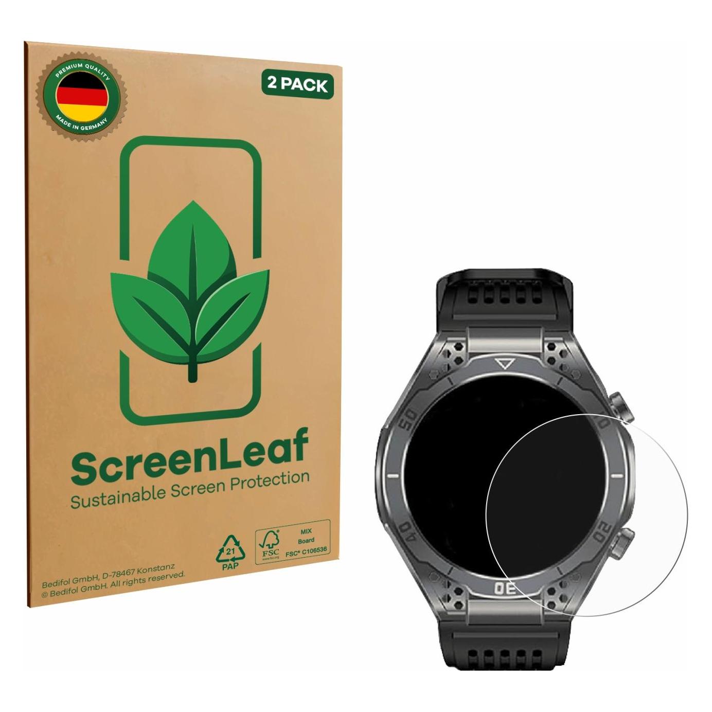 ScreenLeaf Screen Protector sustainable Screen Protection, clear, anti ...