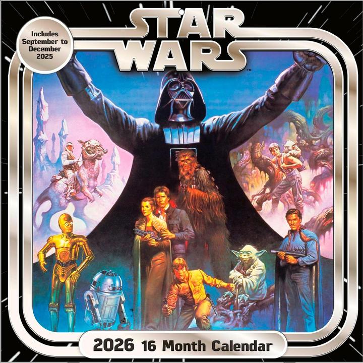 Pyramid Star Wars Classic Square Calendar 2026 30x30 - buy at Digitec