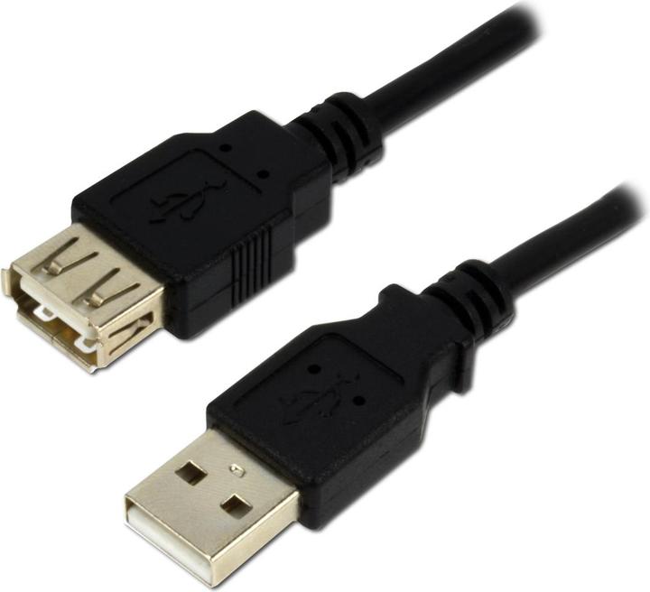 MCL RALLONGE USB 2.0 TYPE A MANNETJE / VROUWTJE - 2M - Galaxus