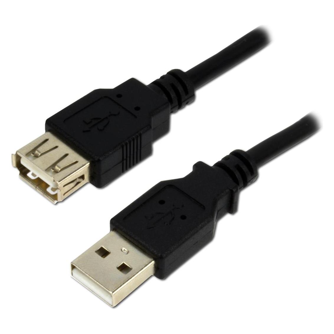 MCL RALLONGE USB 2.0 TYPE A MALE / FEMELLE - 2M - kaufen bei Digitec