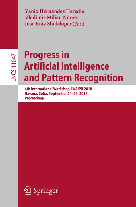 Springer Progress in Artificial Intelligence and Pattern Recognition ...