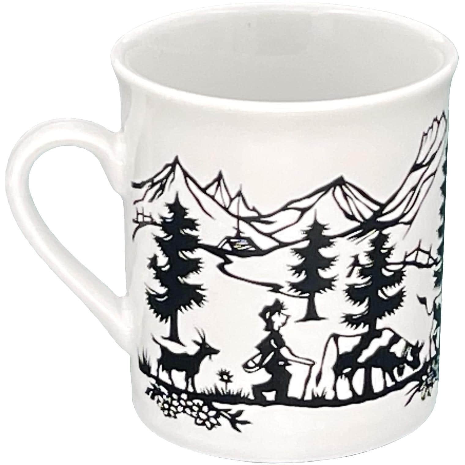 Heidi Cheese Line CUT Kaffee Tasse 120 Ml (120 ml, 1x)