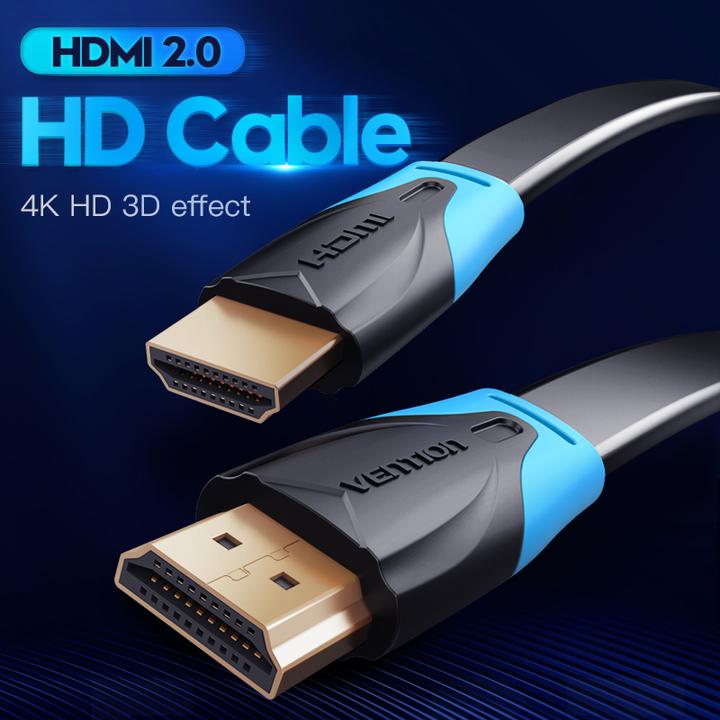 Vention Flat HDMI Cable 5m VAA-B02-L500 (Black) - kaufen bei Digitec