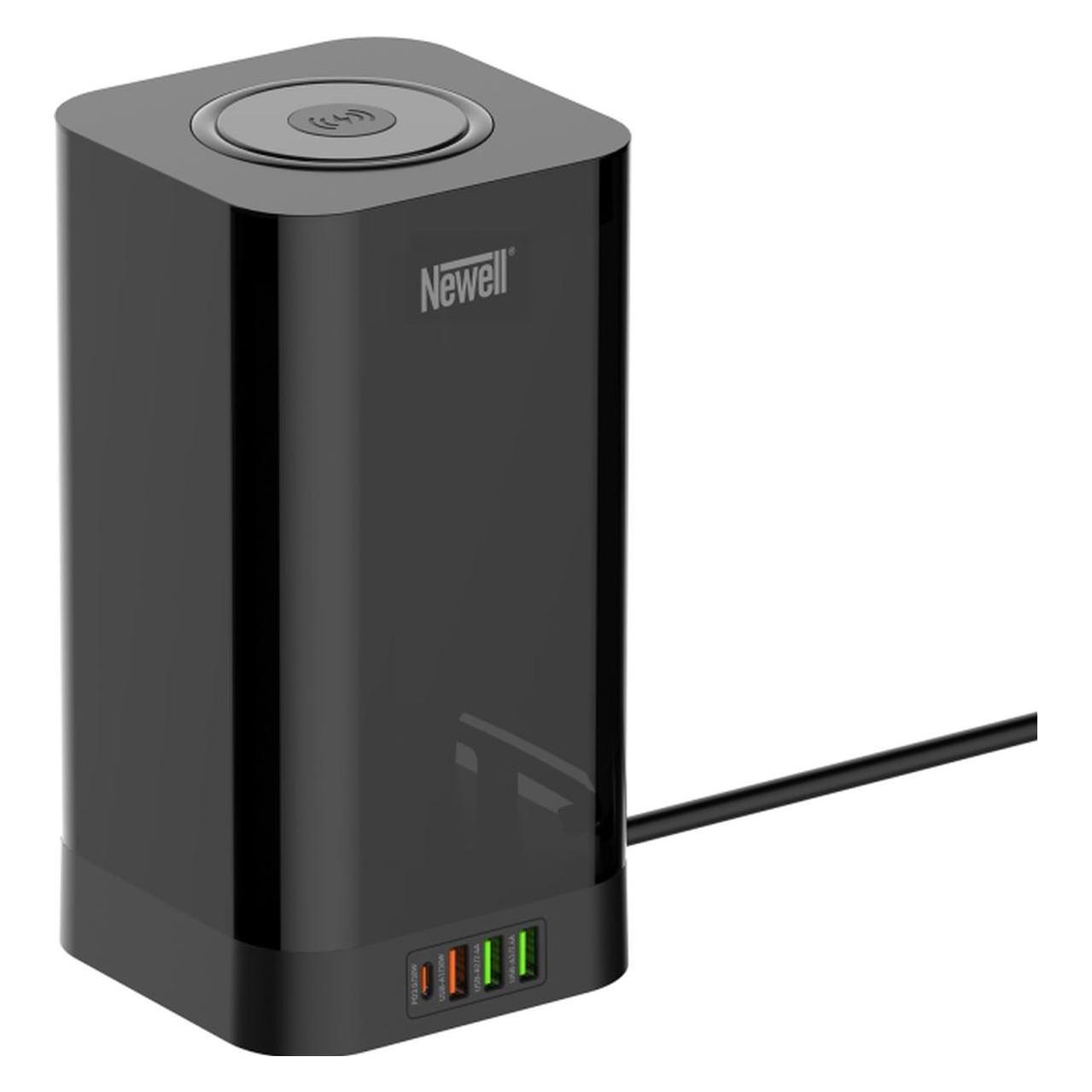 Genesis Stacja zasilająca Newell GaN Power Cube 8w1 z ładowarką indukcyjną