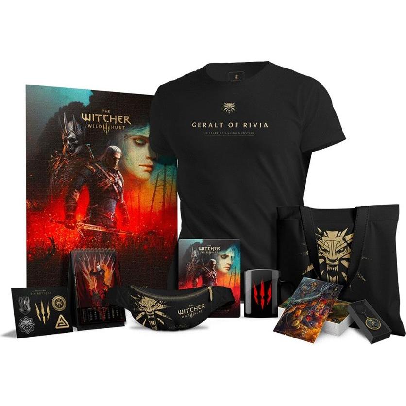 Good Loot The Witcher 3: Wild Hunt Geschenkbox 10th Anniversary Monster ...