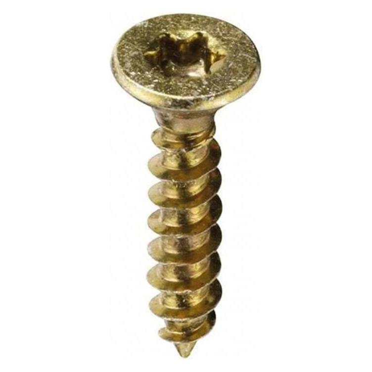 FTM Spanplattenschrauben Senkkopf 3 x 12 mm Stahl, 16 Stück