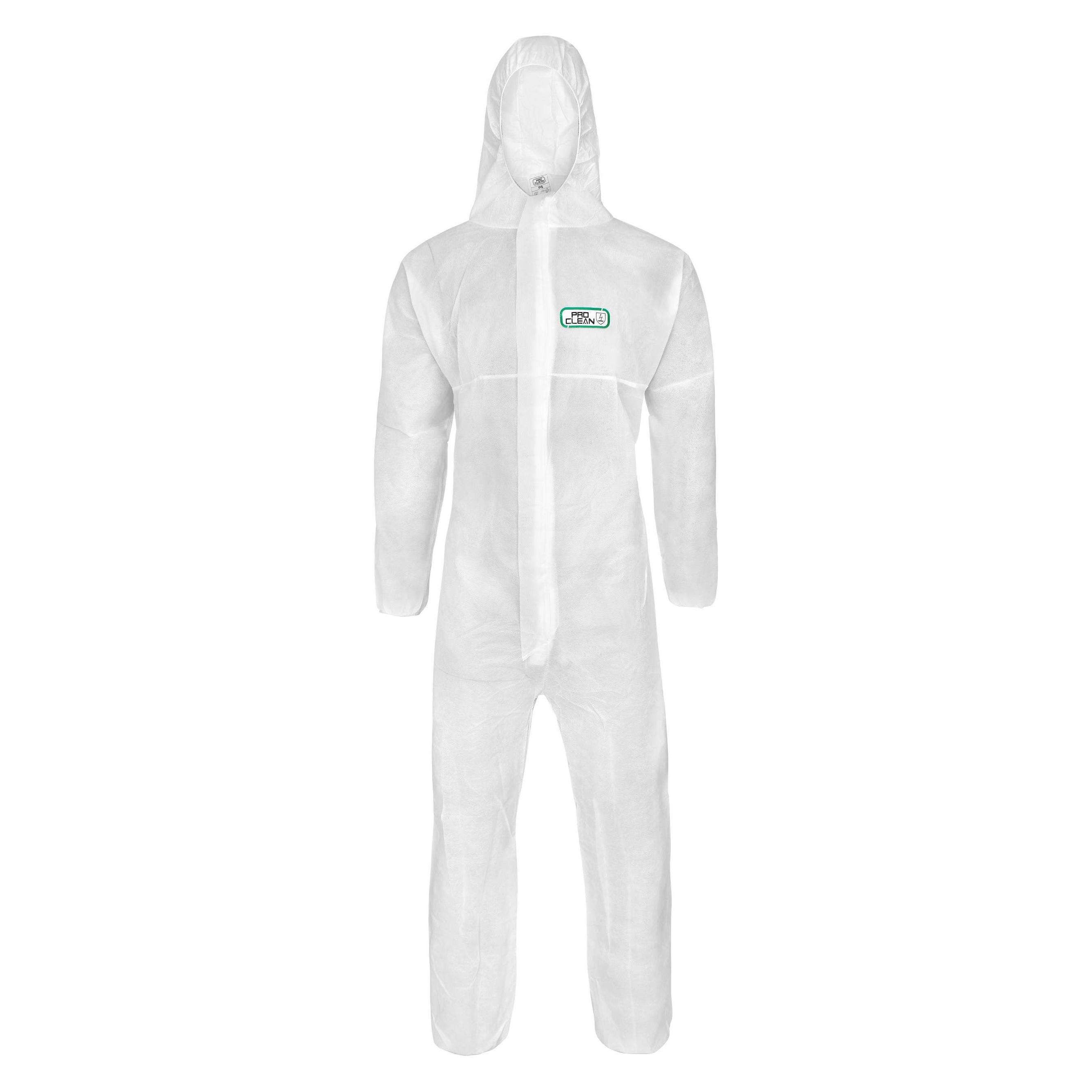 Top Swede ProClean-Overalls, Kapuze,Arm-,Bein-Taillengummi 55 Gr/qm ...