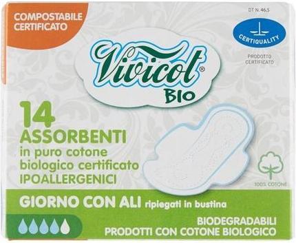 Vivicot Hygienic sanitary napkins with wings for 14 pcs - (14 x) - Galaxus