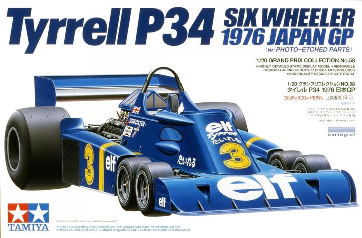 Tamiya 1:20 Tyrrell P34 '76 JPGP m. PE - kaufen bei Galaxus