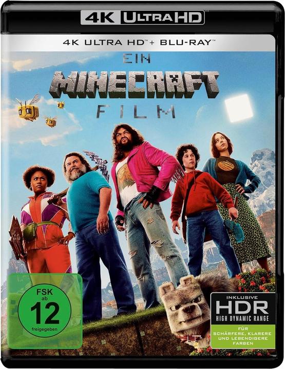 WB Ein Minecraft Film (4K-UHD + BluRay) (4k Blu-ray, Blu-ray, 2025 ...