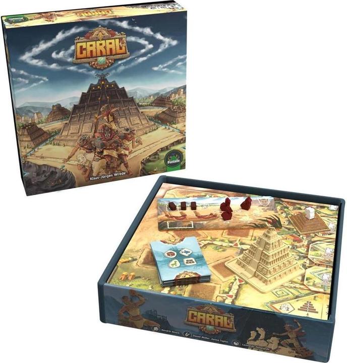 Funtails FTCRL01DE - CARAL, Brettspiel, für 2-4 Spieler, ab 12 Jahren ...