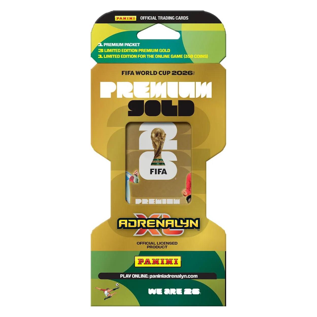 Panini FIFA World Cup 2026™ Adrenalyn XL™ - Premium Gold Pack