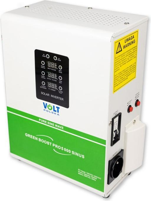 Volt Polska Volt Przetwornica solarna GREEN BOOST PRO 5000 SINUS BYPASS