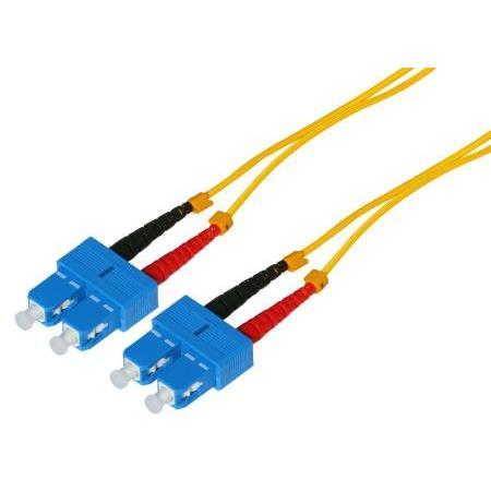 Tecline LWL Patchkabel HD, 9/125 µm, Singlemode, OS2-Faser, SC Duplex ...