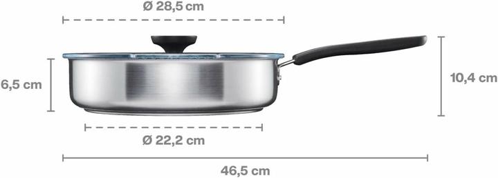 Fiskars PAN SAUTE FF 26CM CER COAT W LID 1072314 - buy at Galaxus