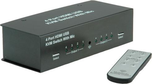 Value KVM HDMI Switch. 4x USB Hub - kaufen bei Galaxus