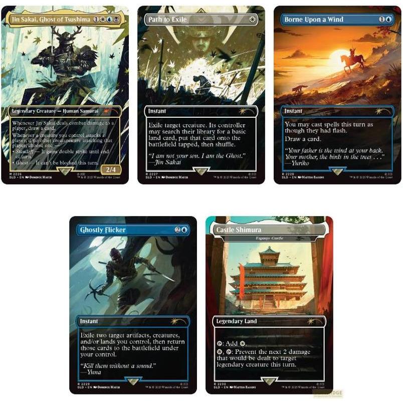 Wizards of the Coast MTG: Secret Lair x Playstation - Ghost of Tsushima ...