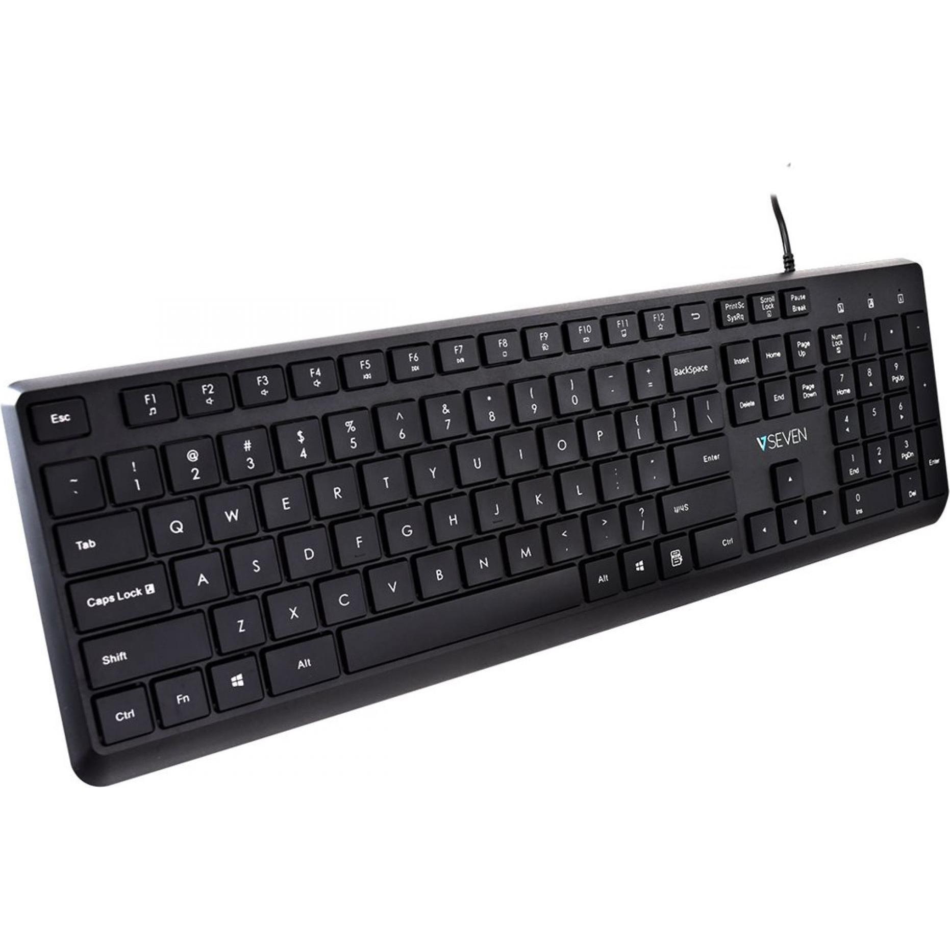 V7 USB Pro Keyboard Mouse Us - buy at Galaxus