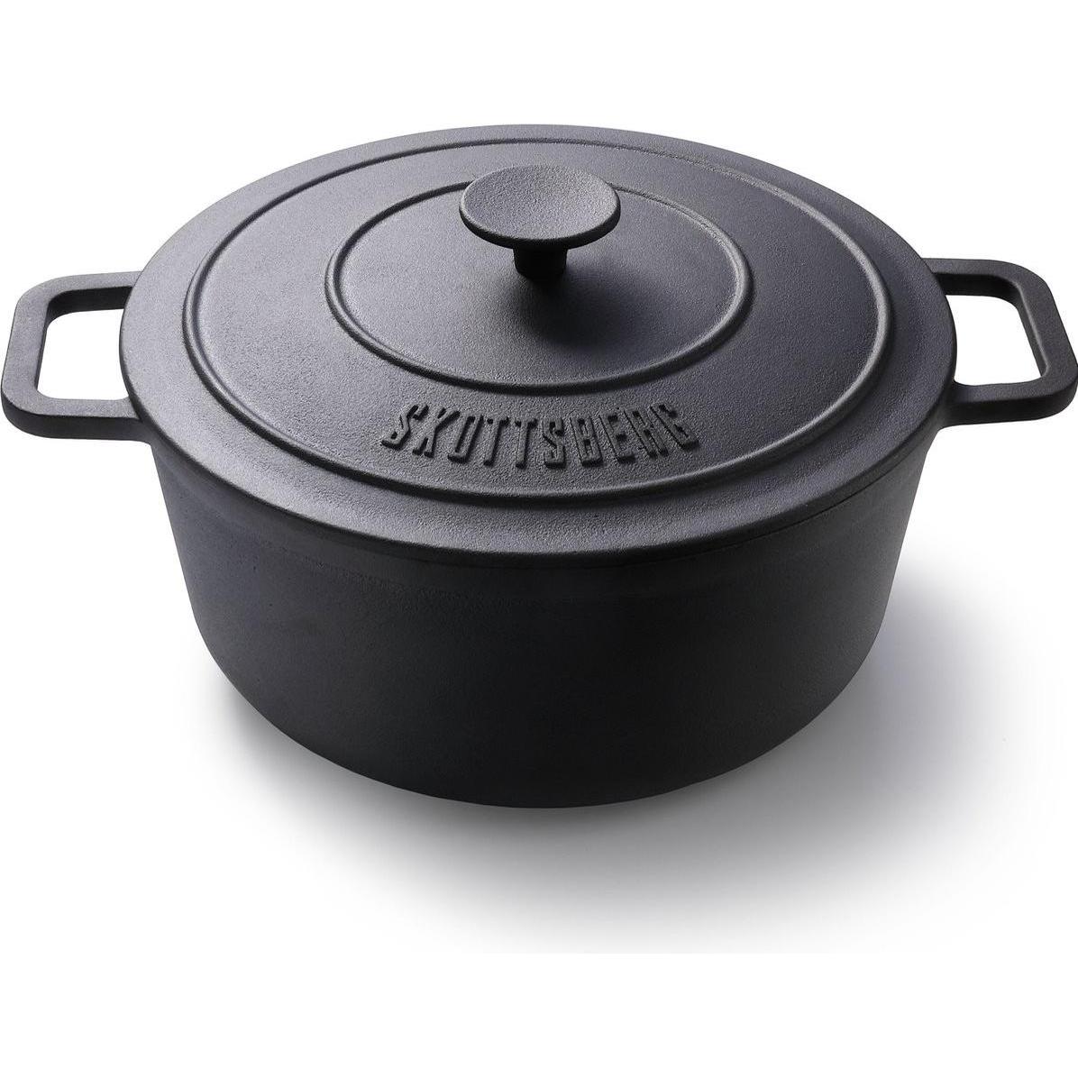 Skottsberg Cast Iron Pot, 28 cm diameter, 5.5 litres, cast iron (28 cm ...
