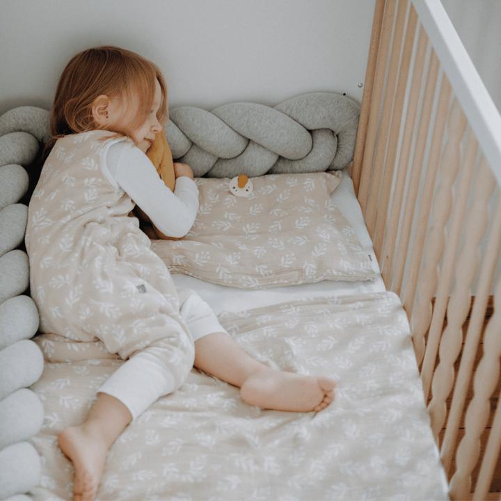 Emma & noah Schlafsack mit Füssen Floral Sand - kaufen bei Galaxus