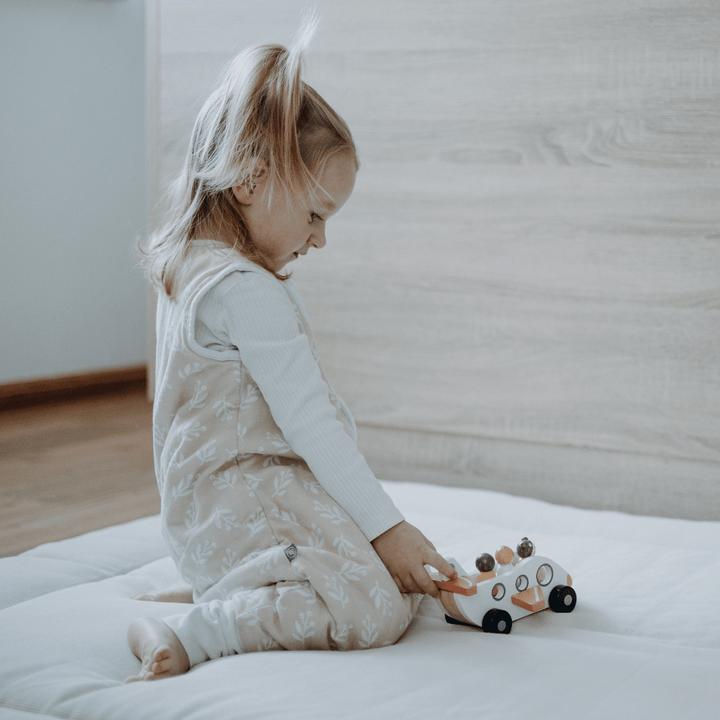 Emma & noah Schlafsack mit Füssen Floral Sand - kaufen bei Galaxus