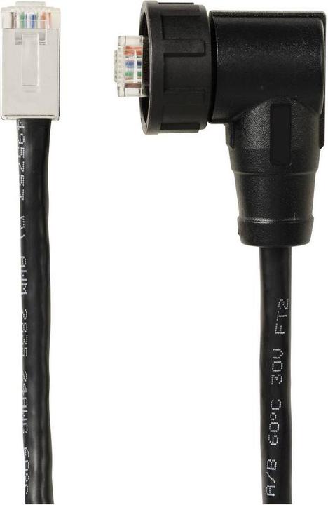 Tru Components TC-E13T-MR5-MCD/NCA-0.5PV-S RJ45 rechtwinkliger ...