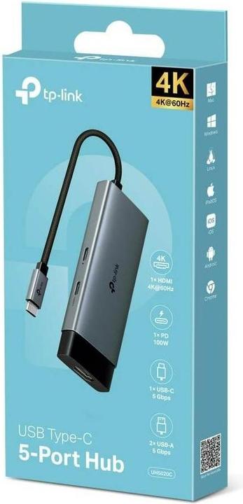 TP-Link USB TYPE-C 5-PORT HUB - kaufen bei Digitec