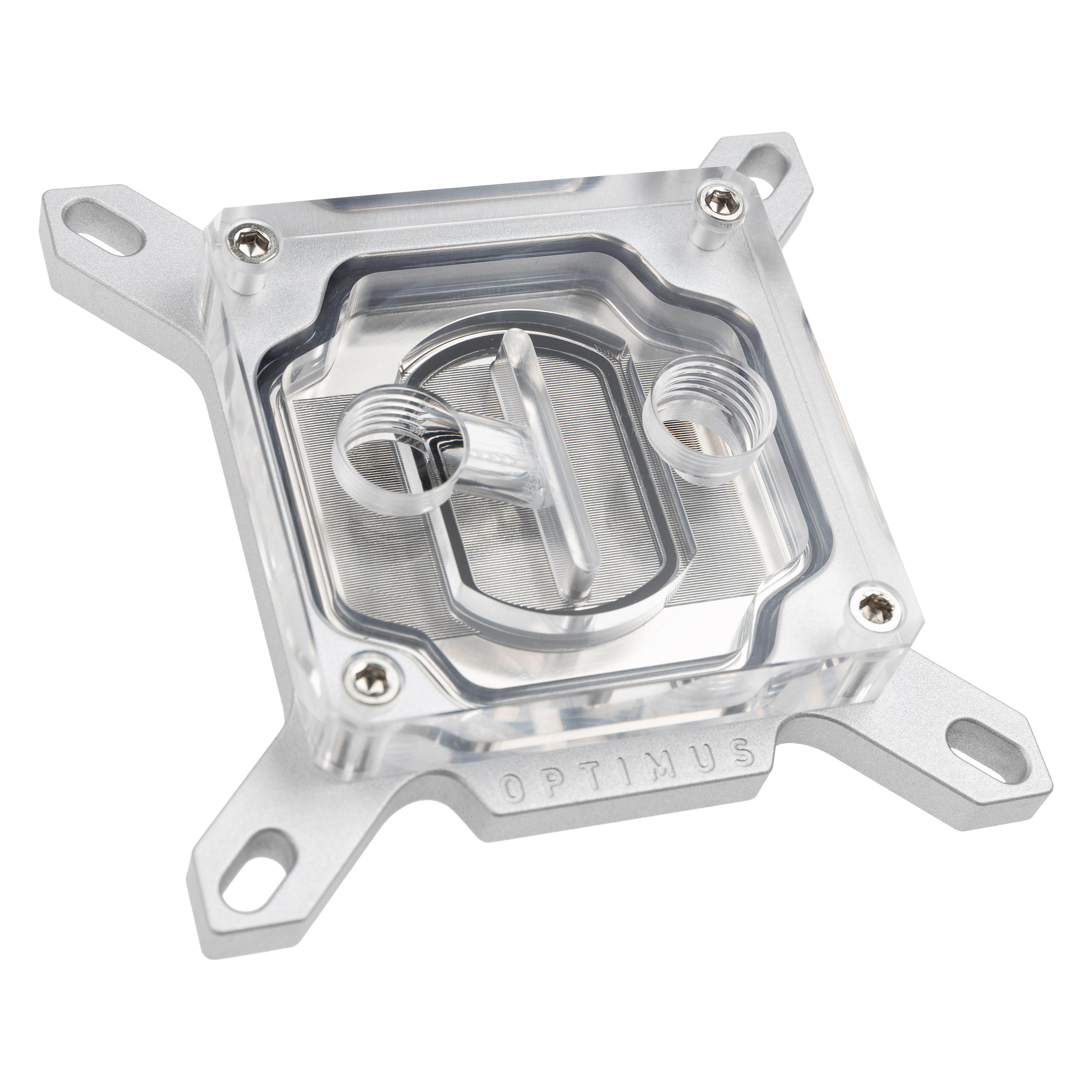 Optimus Foundation CPU block - Intel LGA 1700, silver / nickel - Digitec