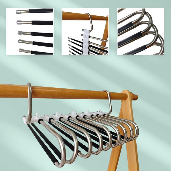 multiple trouser hangers